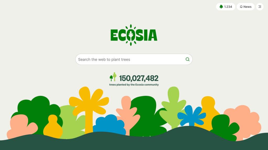 Ecosia & ecosia Chat (IA) - Brin de paille